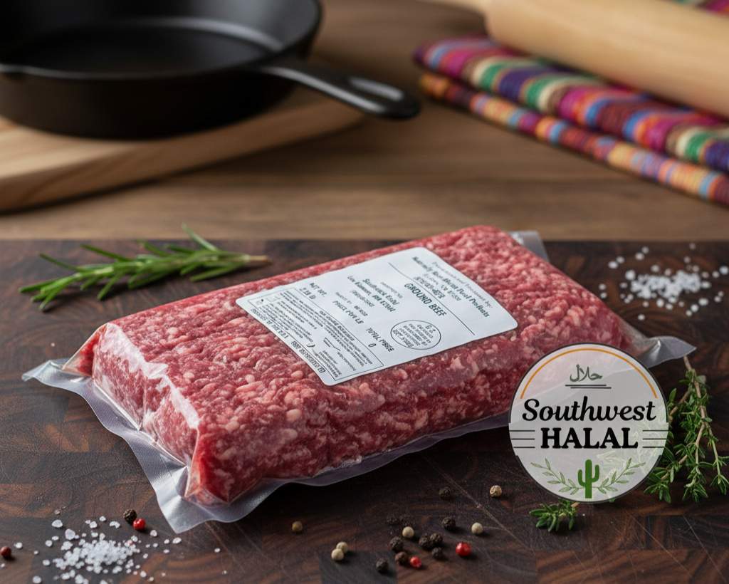 Ground Beef - lean (sold in 2lb pack) - $8.99/lb – Southwest Halal